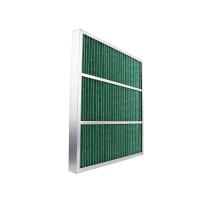 China G3 G4 Air Pre Filter 5um Panel Folding Rectangular For HVAC Replacement for sale