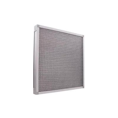 China Metal Mesh Air Pre Filter Rectangular For Cleanroom Filtration HVAC System for sale