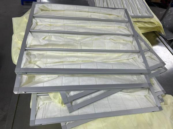 Quality Custom Size Pocket Bag Filter for Central AC with High Dust Capacity for sale