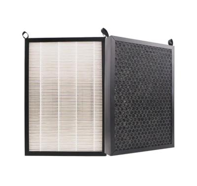 Cina Filtro a carbone attivo HEPA H14 industriale chimico combinato con tessuto soffiato a fusione in vendita
