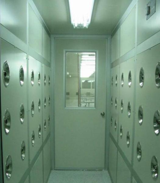 Quality Industrial Clean Room Equipment Dust Free Cargo Air Shower With Automatic Door for sale