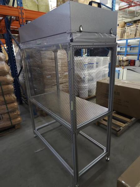 Quality Clean Bench Fluorescent Lighting Laminar Air Flow Class 100 Cleanliness 1000-1200m3/H Air Volume for sale