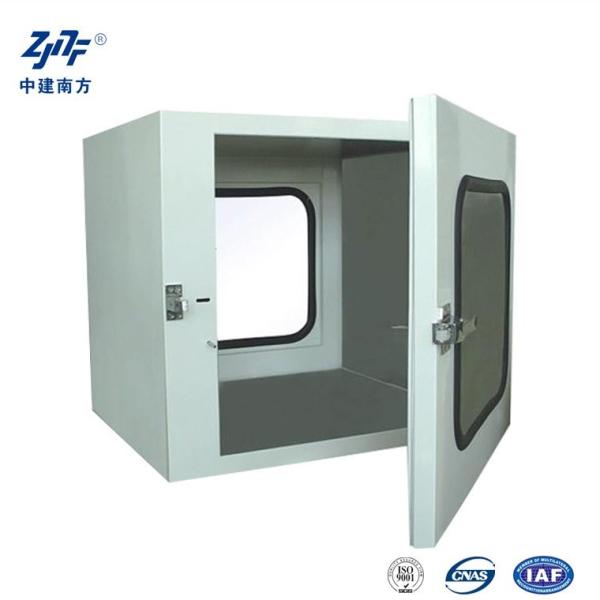 Quality Aluminum and Stainless Steel Clean Room Pass Box with UV Light and Electronic Interlock System for sale