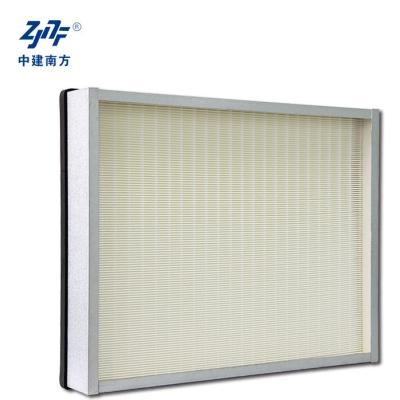 China Eficiencia 99,97% 0.3um Cuadro de filtro Hepa de sala limpia para tamaño personalizado 1170*570*69mm en venta