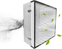 Quality 0.3um Clean Room Fan Filter Unit , AC 110V 220V 200W FFU Fan Filter for sale