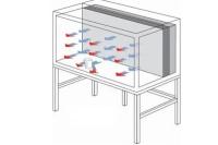 Quality Horizontal Aluminum Laminar Air Flow Cabinet FFU for Cleanroom for sale