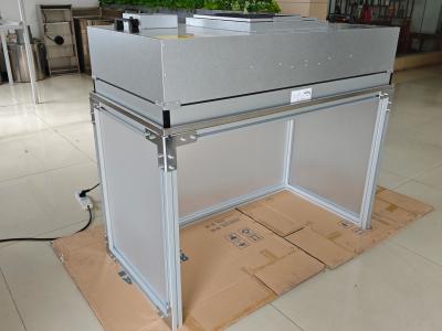 China 1200*600*740MM Table Size Laminar Flow Hood with 99.99% Filter Efficiency and Acrylic/Aluminum Material for sale