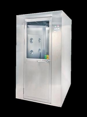 China Elektromagnetisches Schloss Reinraum Luftdusche Hohe Sauberkeit Edelstahl Düse 99,99% Sauberkeit for sale