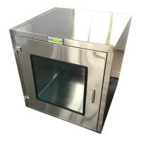Quality Stainless Steel ‌Cleanroom Pass-Through Windows 500x500 Clean Room Pass Through for sale