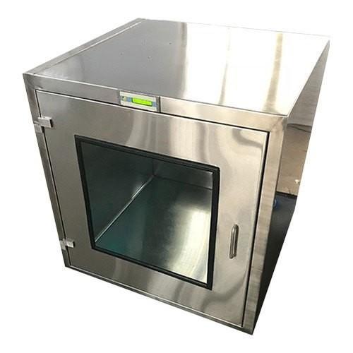 Quality Stainless Steel ‌Cleanroom Pass-Through Windows 500x500 Clean Room Pass Through for sale
