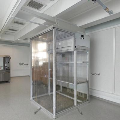 China Customized Clean Room Booth with Air Supply System Fan Filter Unit FFU and HEPA/ULPA Filters Modular Design for Relocation for sale