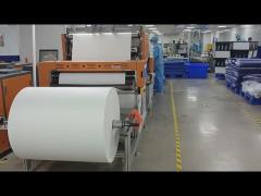 0.3um Materiales de filtro de aire Rollo de papel EU5 Merv 9 100-300 Nanofibra