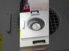 ラミナールフローフード効率 不同鋼のファンフィルターユニット H13/H14 HEPAフィルター付き FFU