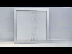 U15 알루미늄 필름 밀착제 고효율 공기 필터 폴리우레탄 밀착제 스트립 0.3um 필트레이션 정밀성