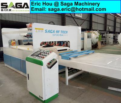 China High Frequency Edge Gluing Press Machine HF Wood Gluer for sale