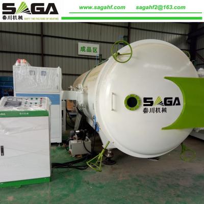 China Radio Frequency Dryer For Wood Drying With Vacuum From SAGA HFVD45-SA for sale