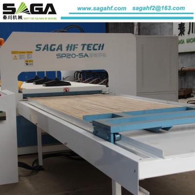 China High Frequency Edge Gluing Wood Panel Press Machine From SAGA SP30-SA for sale