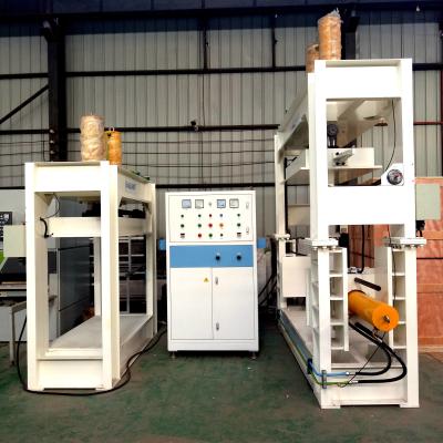China Radio Frequency Wood Bending Hot Press Machine From SAGA Machinery YX80-SA for sale
