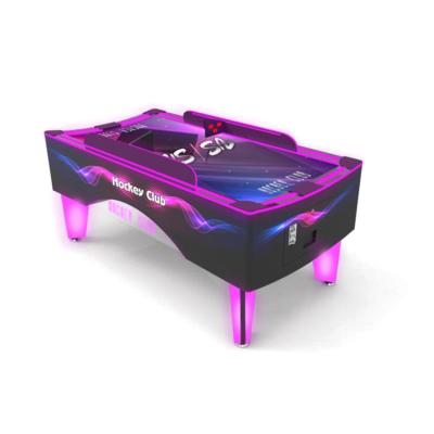 Cina Good Quality Pink Air Hockey Arcade Game Machine Park Adult Hockey Table Sports Equipment L1900*W1900*H950mm in vendita