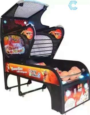 Cina Digital Display Adult Basketball Skill Shooting Coin Operated Video Arcade Game Machine CP-PAD 11 in vendita