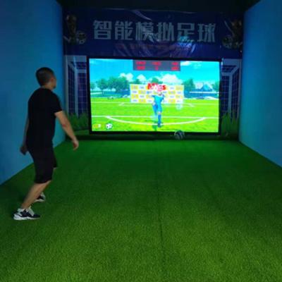 Cina Somatosensory Museum Large Screen Interactive Football Video Motion System Football Simulator in vendita