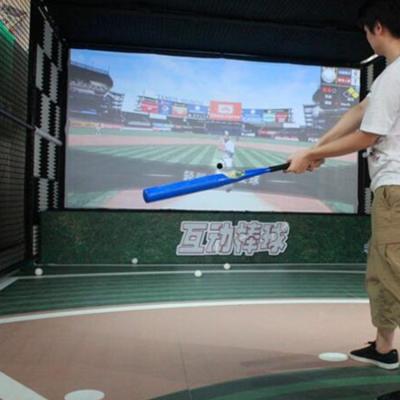 Cina Indoor Museum Amusement Game Machine Baseball AR Projection Simulator Sports Machine in vendita