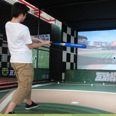 Cina Museum Wholesale AR Simulation Simulator Indoor Sports Baseball Game Entertainment Equipment Simulator in vendita
