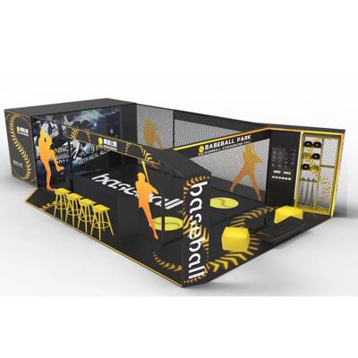 Cina Indoor Museum Baseball Home Entertainment Center Throwing Equipment Baseball Game Simulator in vendita