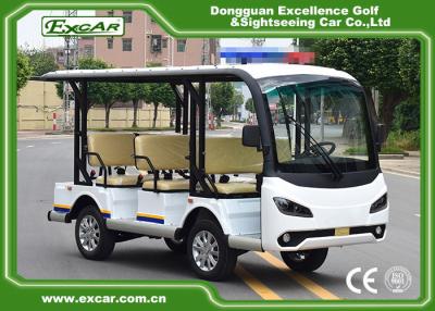 China Excar 8 Seaters Sightseeing Electric Shuttle Bus 72V Tourist Car for sale