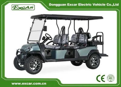 China Lithium Battery 6 Passenger Hunting Golf Cart With Flip Flop Seats for sale