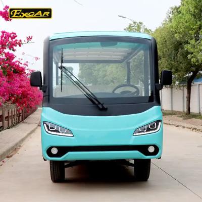 China 11 zitplaatsen Populair model Sightseeing Tourist Tour Car voor Park Resort Te koop
