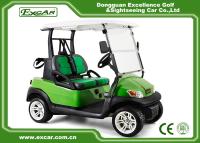 China Customized 2 Passenger Electric Golf Cart 48V 275A Curtis Controller Double Color for sale