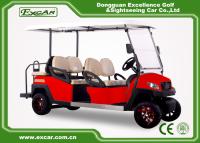 China 6 Seater Electric Golf Cart 48V 350A Controller Curtis AC DC System CE Certified for sale