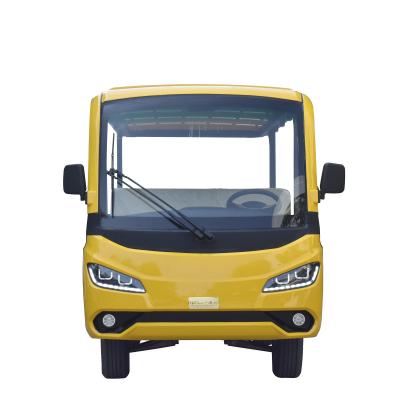 China Color Optional 14 Seats Shuttle Bus Car With CE Certification for sale