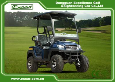 China Customized 2 Seater Electric Golf Carts , 48v 17ah Onboard Charger for sale