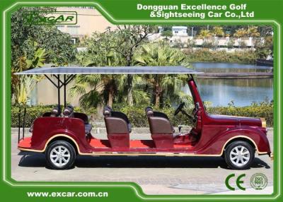 Cina Automobili classiche elettriche di EXCAR per seater 8 con il caricatore a bordo intelligente in vendita