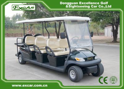 China 6+2 Seater Electric Golf Cart With Trojan Battery for sale