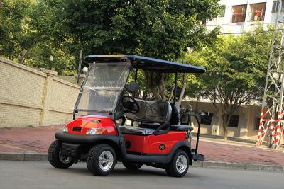 China Mini Electric Golf Car 48V Light Green 4 Passenger Electric Car/Trojan Battery for sale