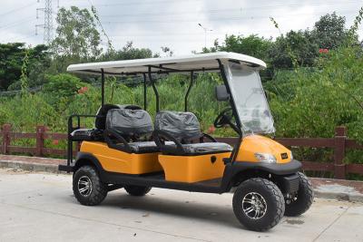 China Aufgehobene 4+2-Sitzer Elektro-Golf-Buggies mit Rücksitz zu verkaufen
