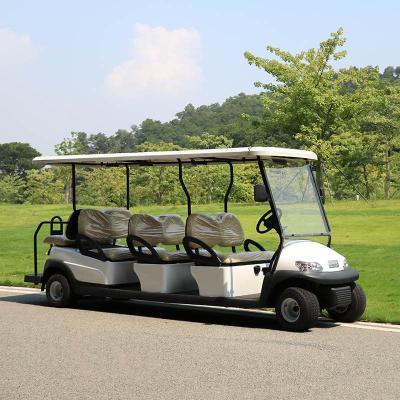 China 6 Seats & 2 Rear Eco-Friendly Cruiser Electric Golf Buggy with 48V Lithium Battery for sale