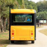 China 11 Passenger Fully Enclosed Electric Sightseeing Shuttle Bus 72V 7.5KW AC Motor 4300x1845x2020mm for sale