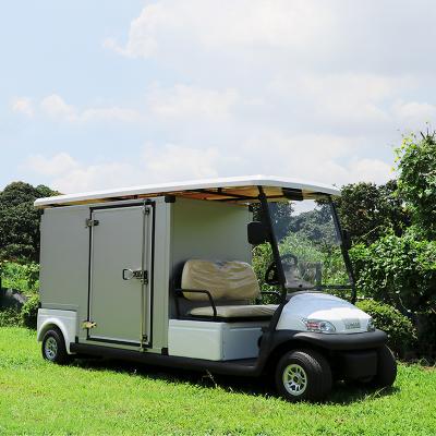 China White 2 Passenger Electric Food Cart for sale