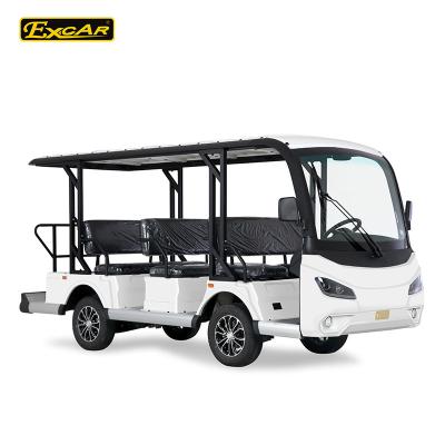 China 72V 210Ah lithium Battery Powered Electric Tourist Car EXCAR G1S8 White for sale
