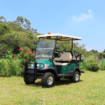 China EXCAR Foldable Seat Electric Golf Carts 48V Lithium Battery Powered for sale