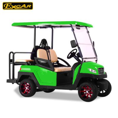 China 3 - 4 Seats Electric Golf Car 48 Voltage Battery Powered With CE Approved for sale