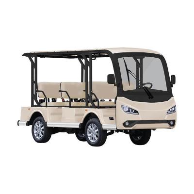 China EXCAR 8 Seater Electric Sightseeing Car , 72V 7.5KW Trojan Battery Tour Bus for sale