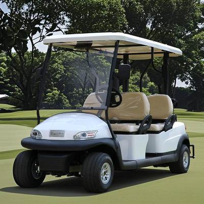 China Electric Golf Carts Featuring 5KW AC Motor 48V Lithium Battery and 16 to 1 Rear Axle Ratio for Smooth Driving Experience for sale