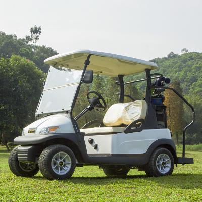 China Excar Dual-Seat Electric Golf Cart 48V Lithium Battery for sale