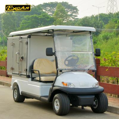 China 6pcs * 8V Battery Motorised Golf Buggies With Closed Container for sale