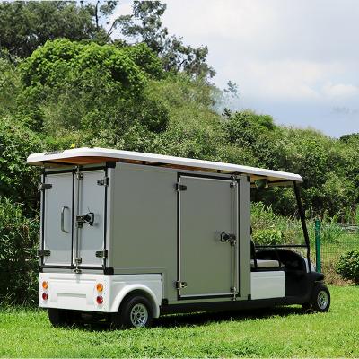 China 2 Person Al Rear Cargo Box Utility Golf Carts With 1 Year Warranty Time for sale
